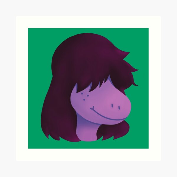 "Suzie Deltarune Sprite Fanart Undertale Susie" Art Print by decoil ...