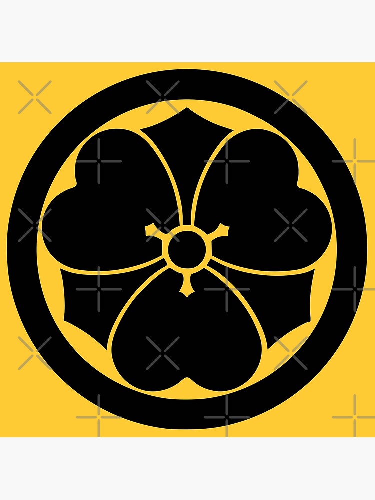 "Sakai Japanese samurai clan Mon Logo " Poster for Sale by blindninja ...