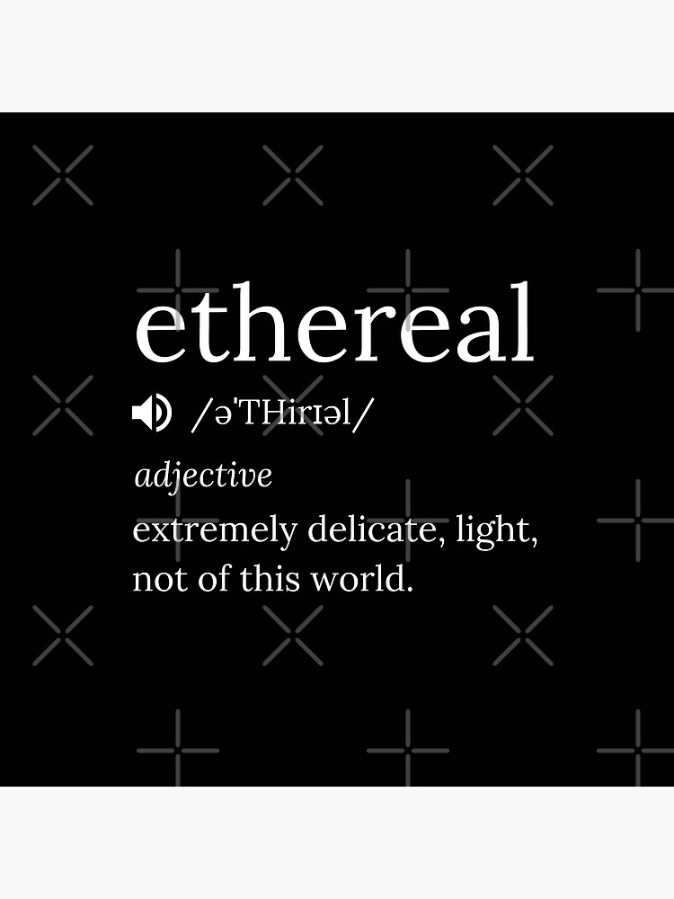 "Ethereal Definition" Poster for Sale by WholesumArt | Redbubble