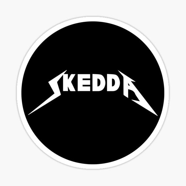 "Skedda" Sticker for Sale by wdywfm | Redbubble