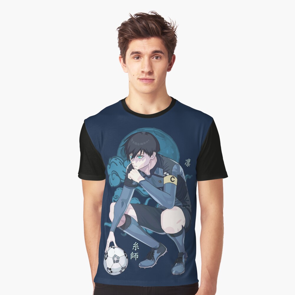 "Rin Itoshi Captain" Sticker for Sale by reelanimedragon | Redbubble