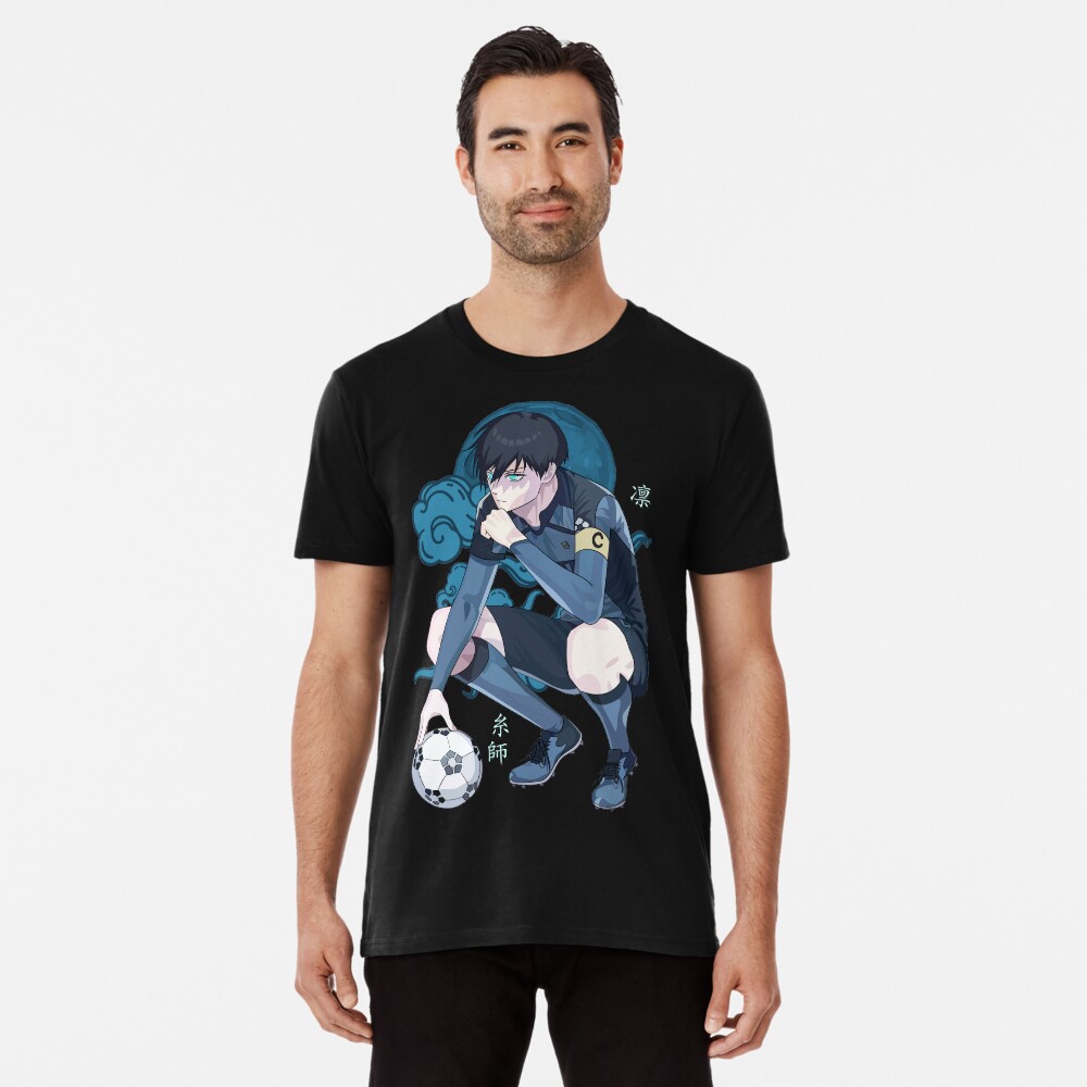 "Rin Itoshi Captain" Sticker for Sale by reelanimedragon | Redbubble