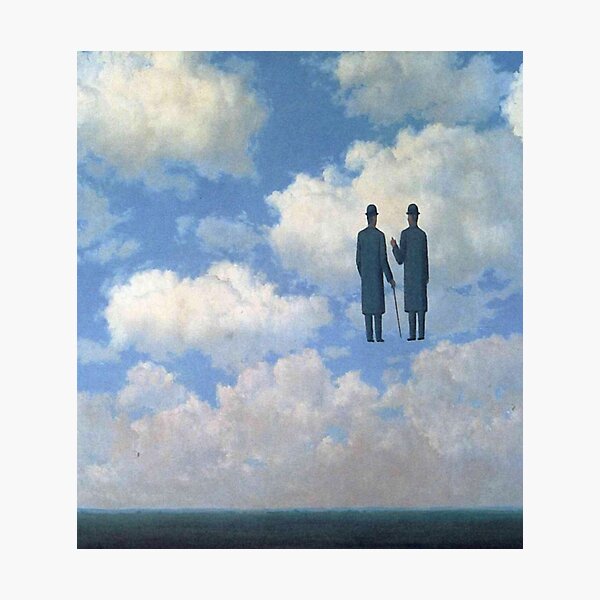 "The infinite recognition-Rene Magritte" Photographic Print for Sale by ...