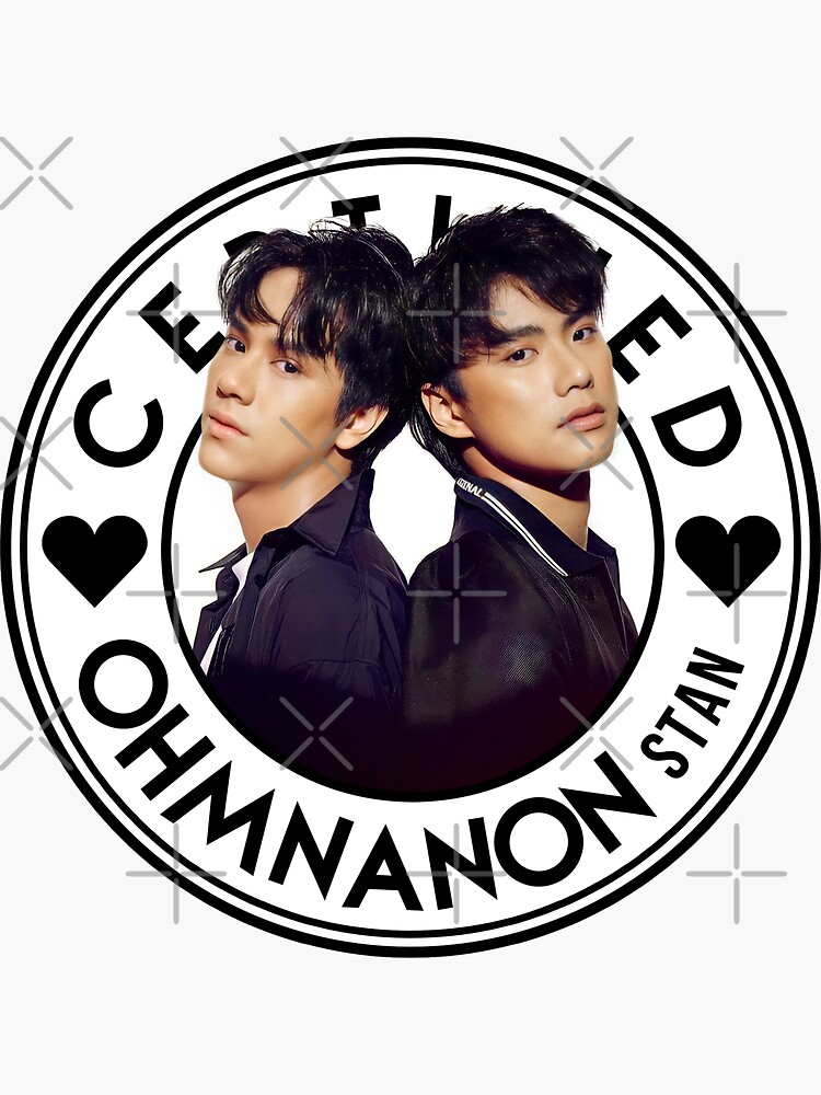 "Certified OhmNanon Stan" Sticker for Sale by skeletonvenus | Redbubble