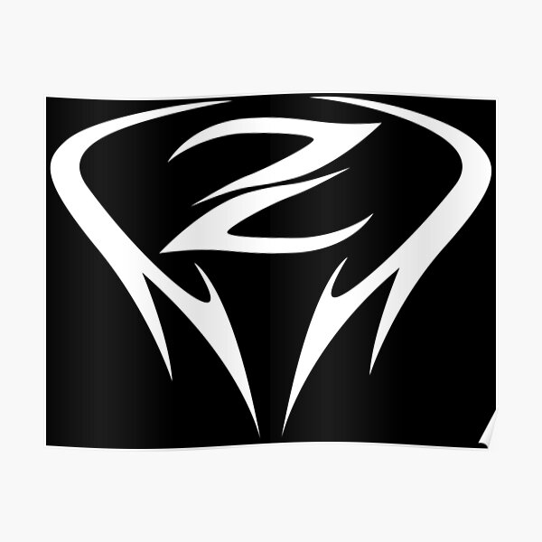 Poster « Logo du casque Guanyu Zhou », par TableTopDesigns | Redbubble