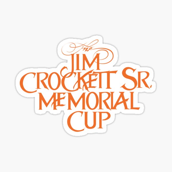 "Crockett Cup" Sticker for Sale by DDTees | Redbubble