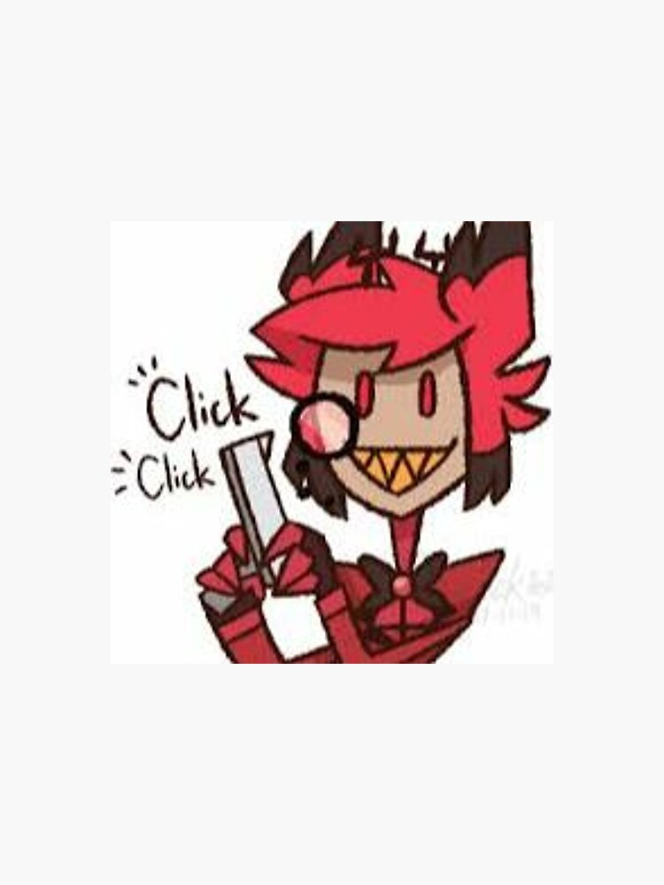 "Alastor With A Pistol" Sticker for Sale by sceptrick4721 | Redbubble