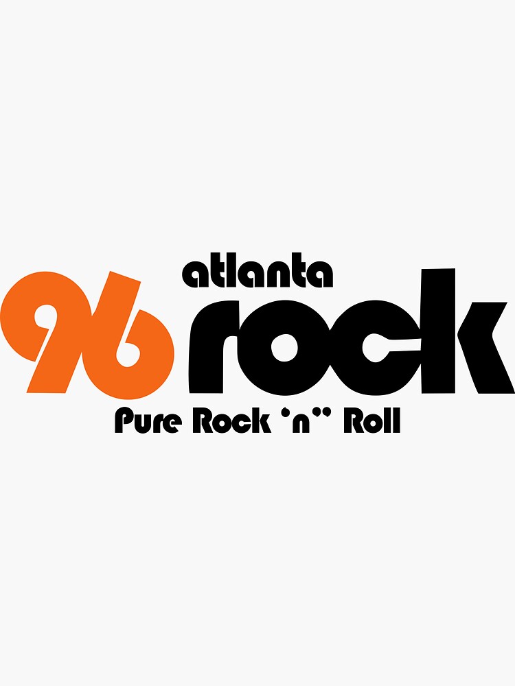 "BEST SELLER - 96 Rock Atlanta Merchandise" Sticker for Sale by ...