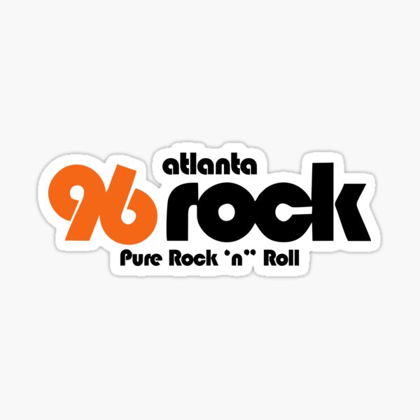 "BEST SELLER - 96 Rock Atlanta Merchandise" Sticker for Sale by ...
