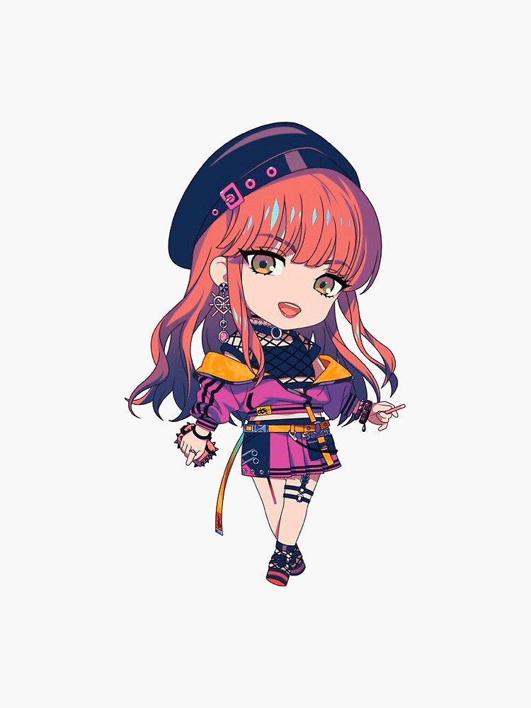 "Paradox Live Anne Chibi" Sticker by evfr | Redbubble