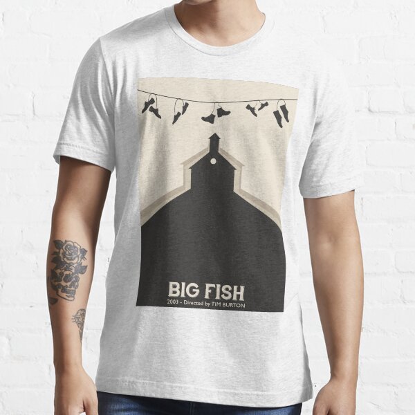 "Tim Burton's Big Fish" T-shirt for Sale by SebandCharlie | Redbubble ...