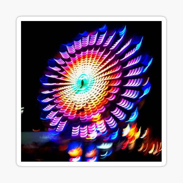"My Fair Ferris Wheel" Sticker by SachiDesigns | Redbubble