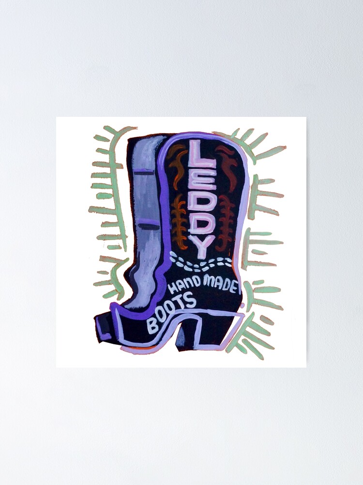 Póster «Señalización de arranque de Leddy» de spencerSteveS | Redbubble