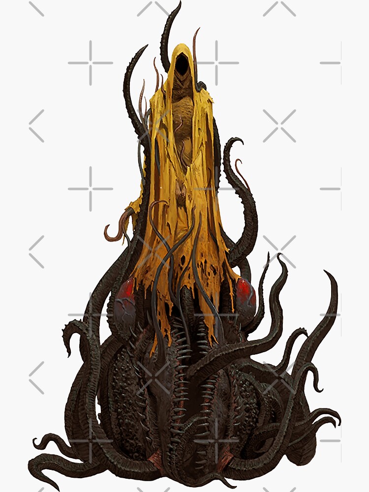 Pegatina «H.P. Lovecraft - Hastur - El rey de amarillo» de ...