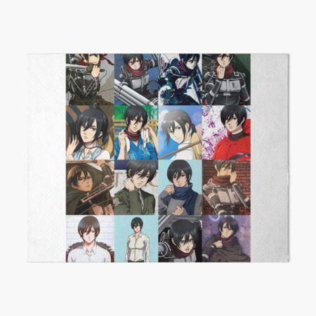 "Mikasa ART MAPPA snk aot" Art Board Print by xxsoraXIII | Redbubble