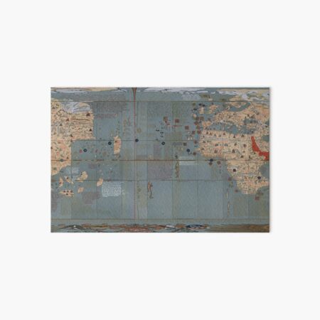 Lámina rígida «Mapa del mundo antiguo antes del descubrimiento de ...