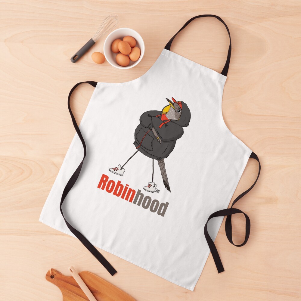 "Gangsta-Robin Hood" Schürze von TsipiLevin | Redbubble