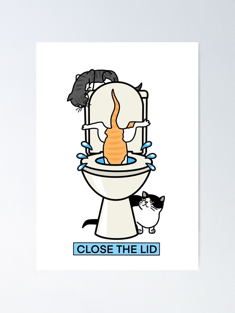 "Close the lid" Poster for Sale by Shramplet | Redbubble