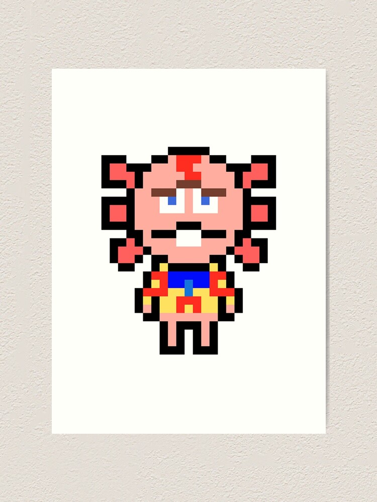 "8-bit Original Art Dr. Shrunk" Art Print for Sale by Robogamer | Redbubble