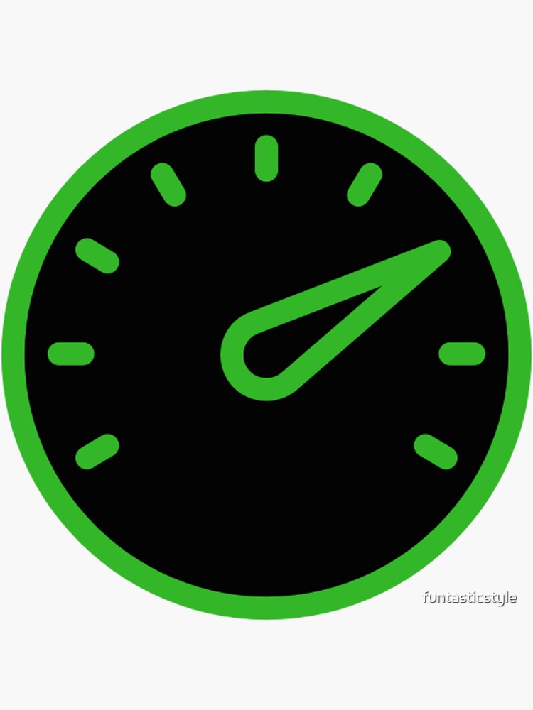 "CARGUY Speedometer" Sticker for Sale by funtasticstyle | Redbubble