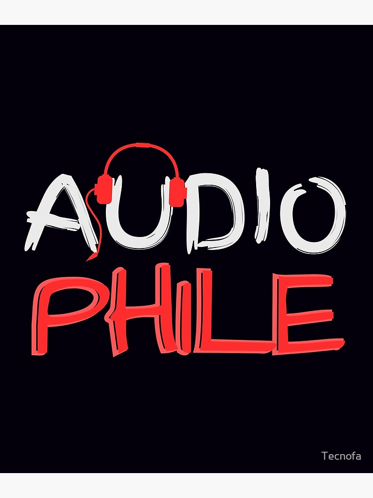 "Audiophile Aesthetic" Poster for Sale by Tecnofa | Redbubble