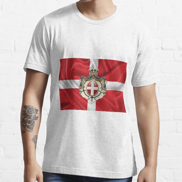 "Sovereign Military Order of Malta – SMOM Coat of Arms over Flag" T ...