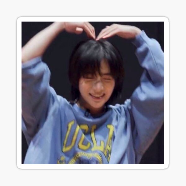 "Heart Beomgyu " Sticker for Sale by Hannahmt10 | Redbubble