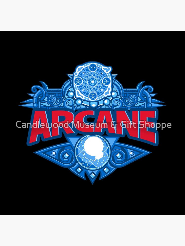 "Arcane League Symbol Sigel Legends Badge Parody Design " Poster by ...