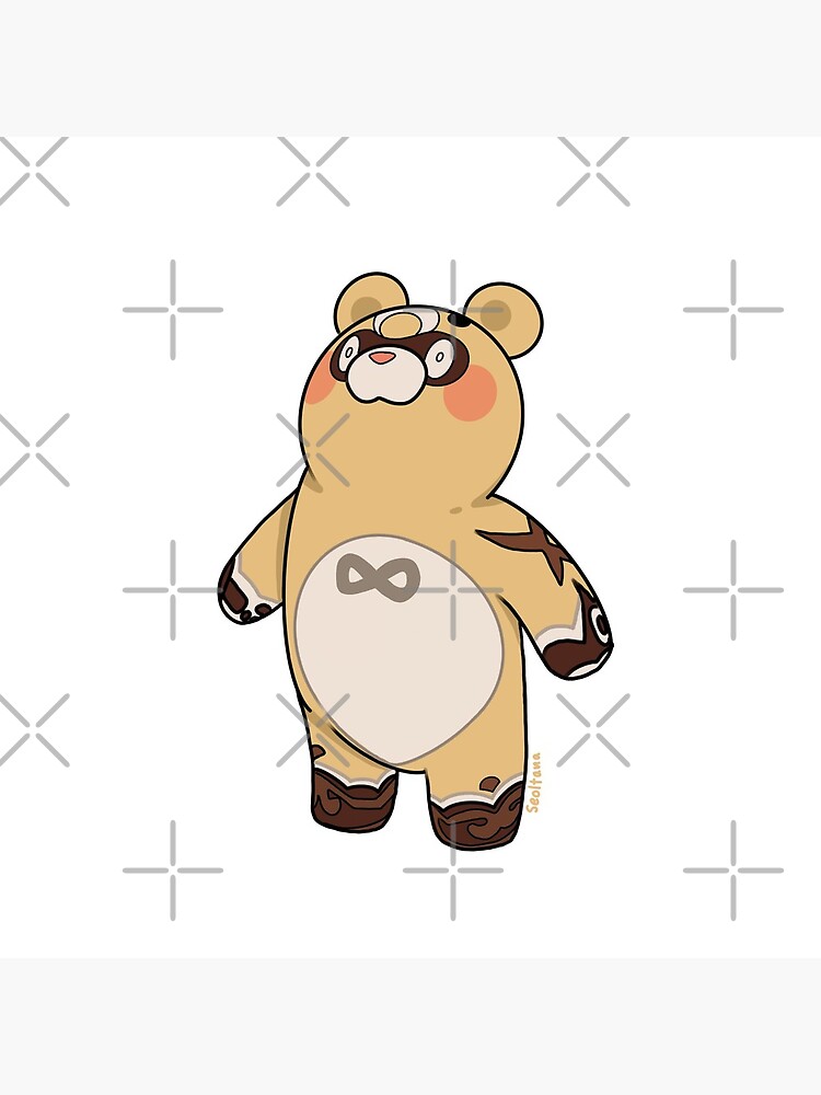 "Guoba genshin impact" Photographic Print for Sale by seoltana | Redbubble