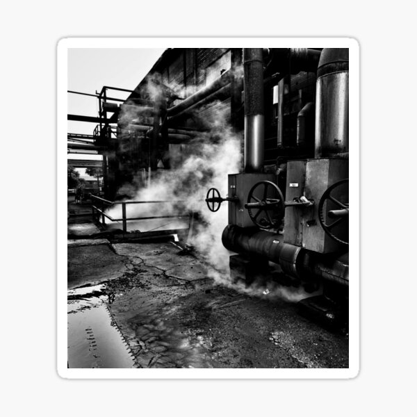 "Factory" Sticker by AJK037 | Redbubble