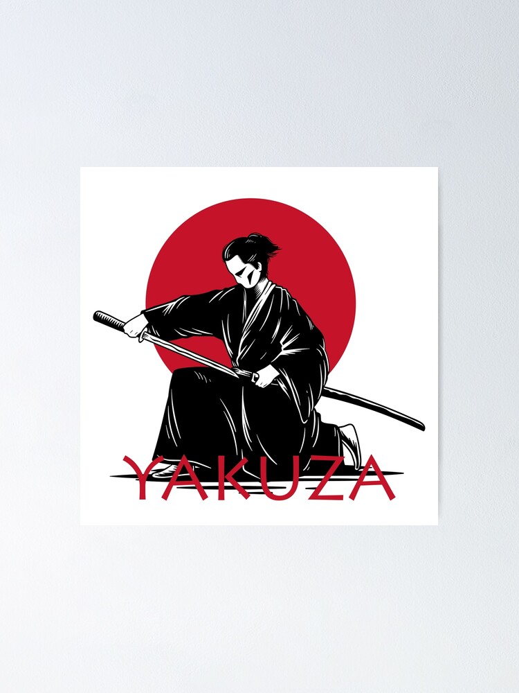 "YAKUZA ART" Poster for Sale by Ryan2me | Redbubble