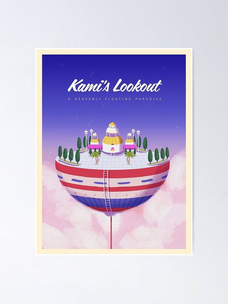 "Kami's lookout" Poster for Sale by acework | Redbubble