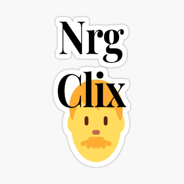 "Nrg Clicker" Sticker by sunnbyish | Redbubble