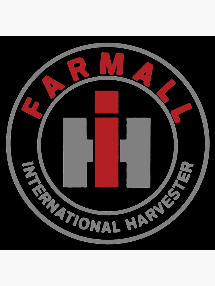 "TRACTOR - "FARMALL-IH" LOGO" Photographic Print for Sale by VirgilLopez501 | Redbubble