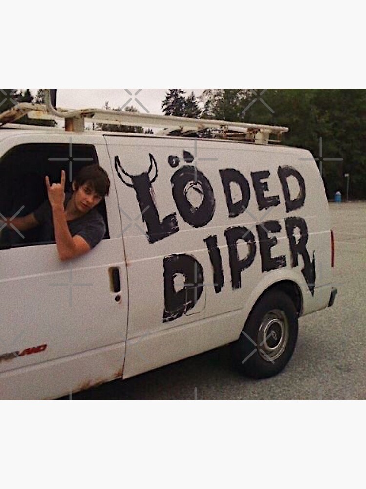 "Rodrick loaded diper " Sticker for Sale by alisam19 | Redbubble