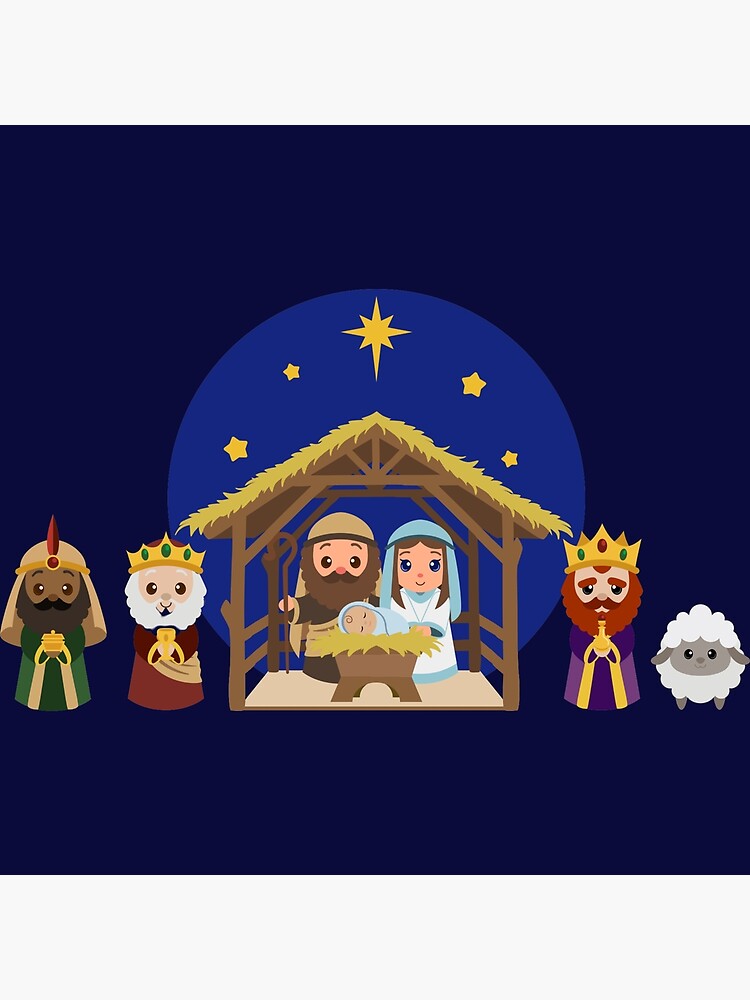 Lámina artística «Belén | Los Tres Reyes Magos | Los Reyes Magos | La ...