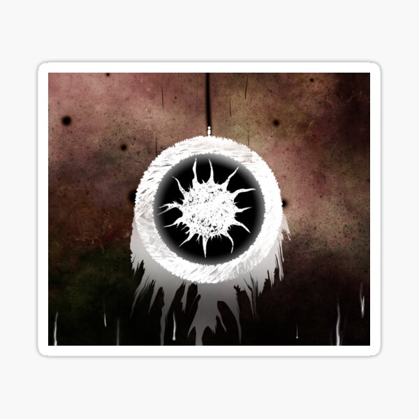 "[Abstract] The Watcher (Orange)" Sticker for Sale by TheBlueBobCat ...