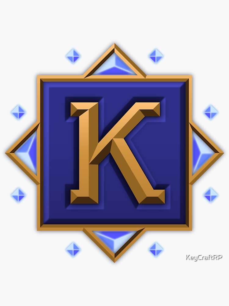 "KeyCraft Mini Logo" Sticker by KeyCraftRP | Redbubble