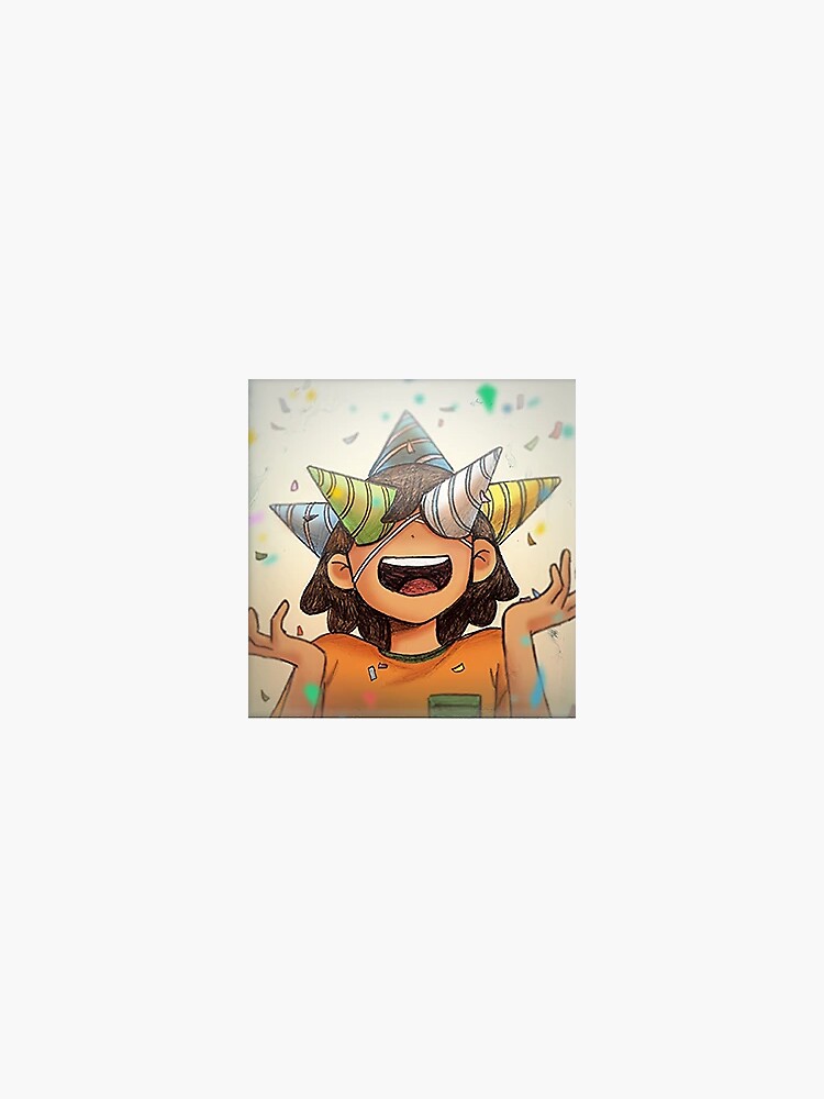 "Kel Party Hat OMORI" Sticker for Sale by usermark14 | Redbubble