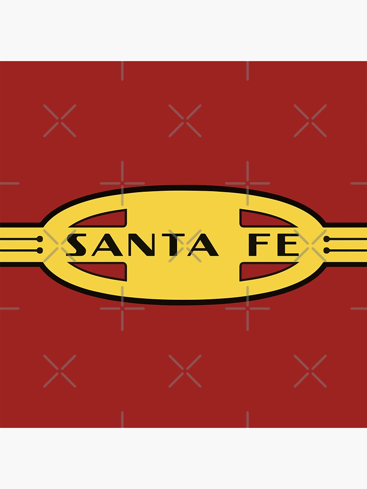 "Santa Fe" Sticker for Sale by Biochao | Redbubble