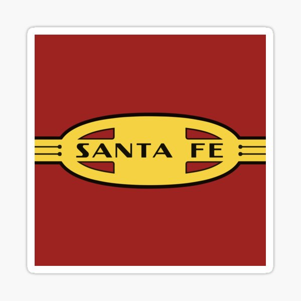 "Santa Fe" Sticker for Sale by Biochao | Redbubble