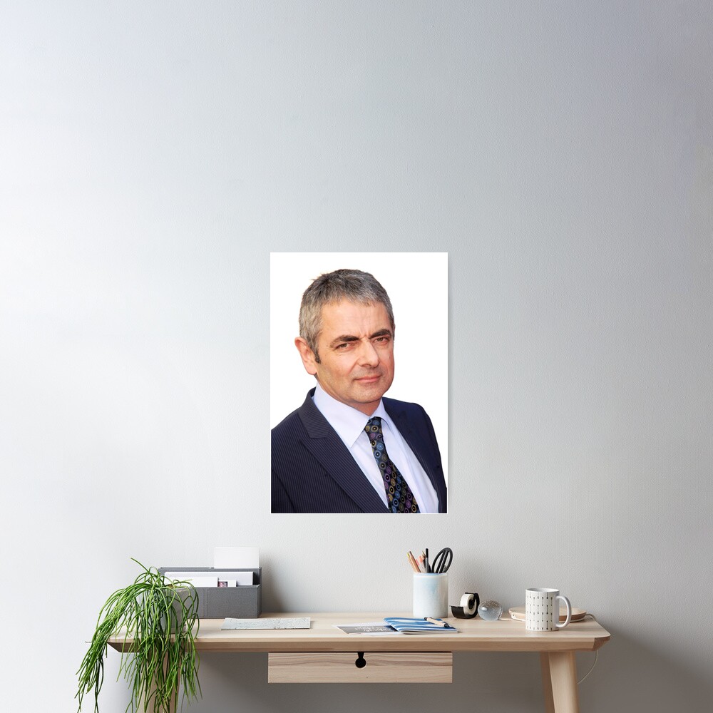 "Rowan Atkinson Art" Poster for Sale by gorgebackman | Redbubble