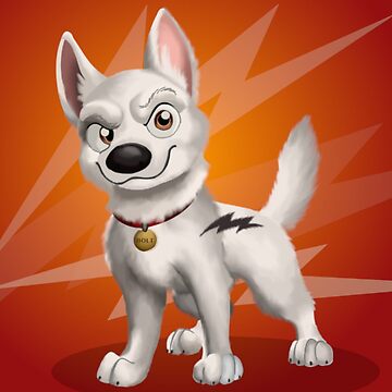 "Bolt render" Sticker for Sale by SketchShepherd | Redbubble