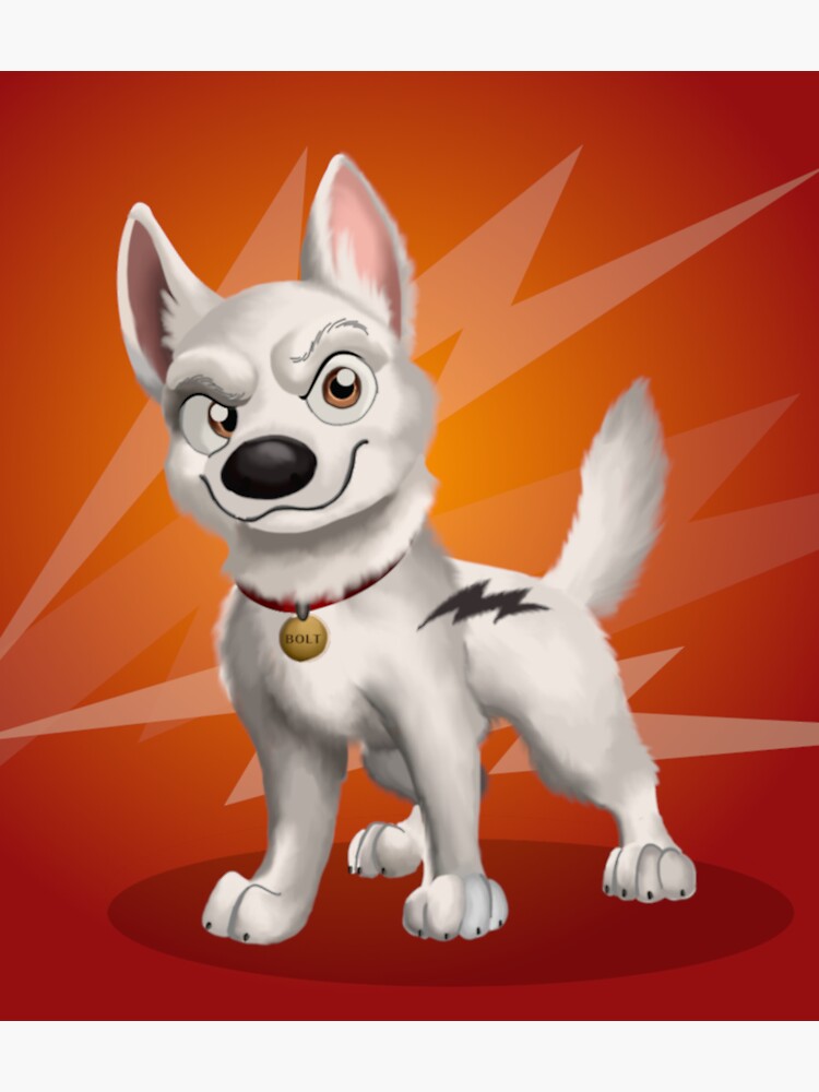 "Bolt render" Sticker for Sale by SketchShepherd | Redbubble