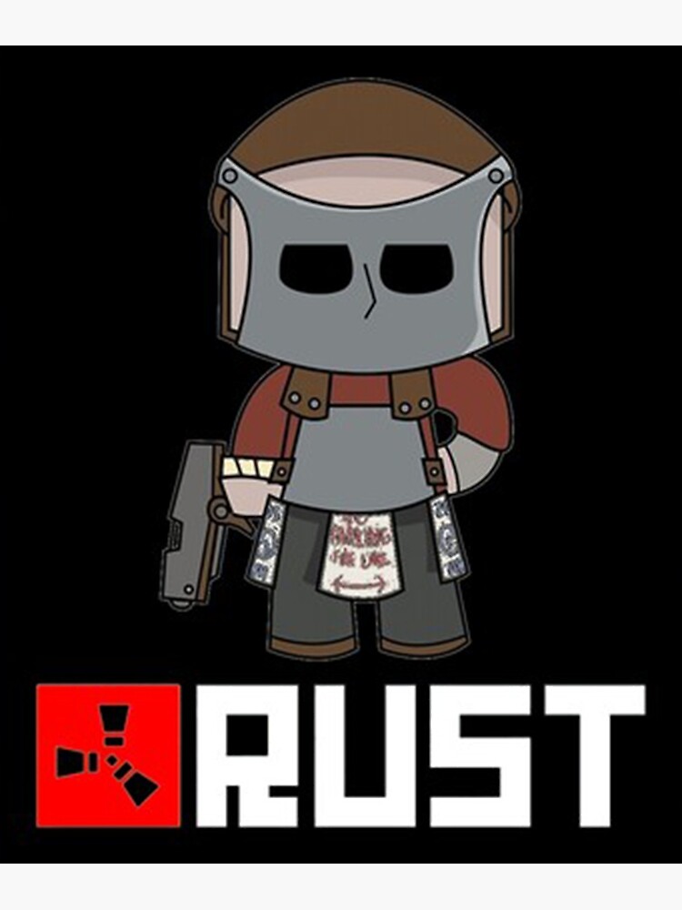 "Rust Survival Logo" Poster by glenalaimo | Redbubble