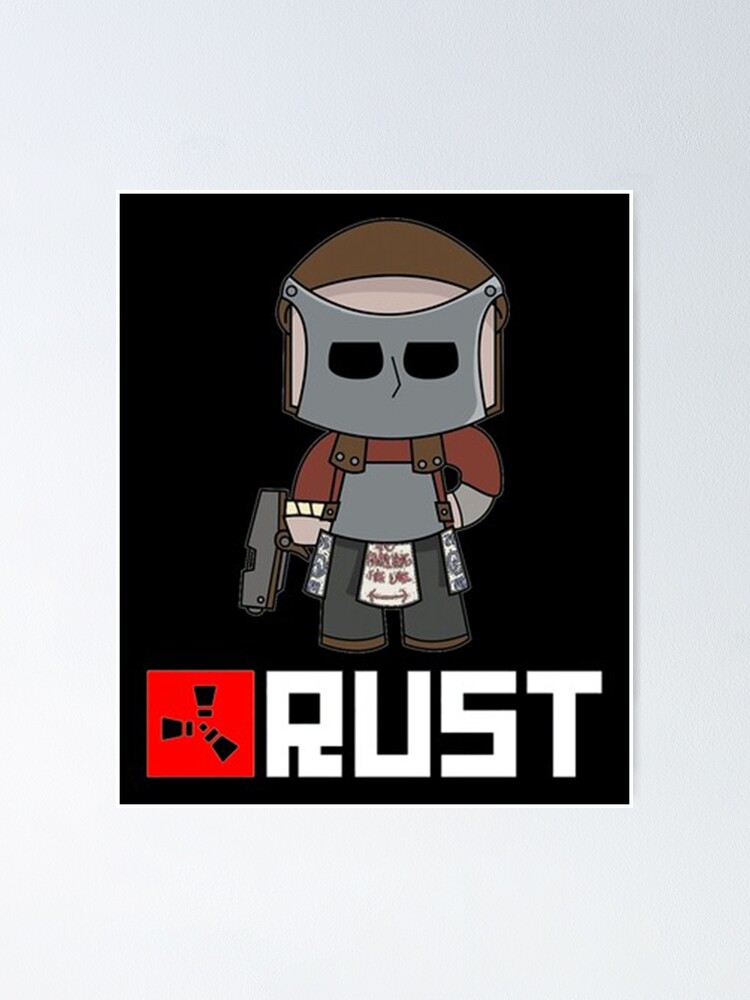 "Rust Survival Logo" Poster by glenalaimo | Redbubble
