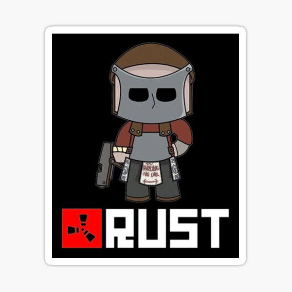 "Rust Survival Logo" Sticker for Sale by glenalaimo | Redbubble
