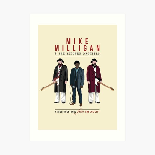 "Mike Milligan & The Kitchen Brothers - FARGO" Art Print by baridesign ...