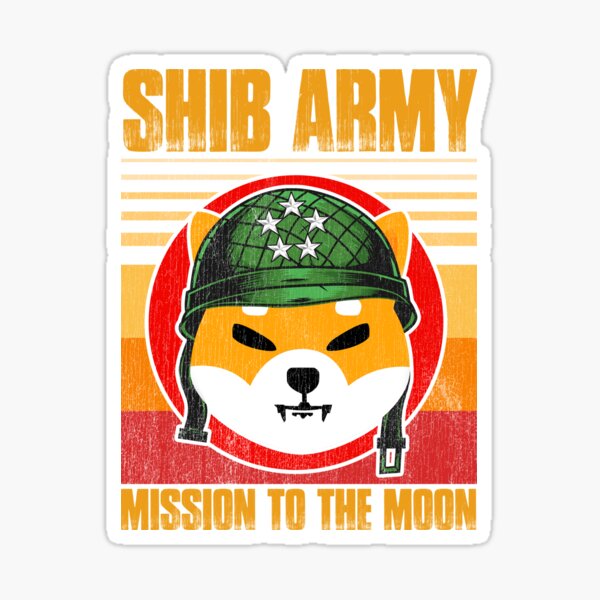 "Shib Army Shiba Inu Coin Mission To The Moon Token Cryptocurrency ...