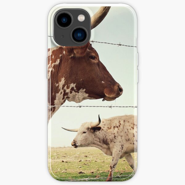 "Texas Longhorn Cattle" iPhone Case for Sale by pmistric | Redbubble
